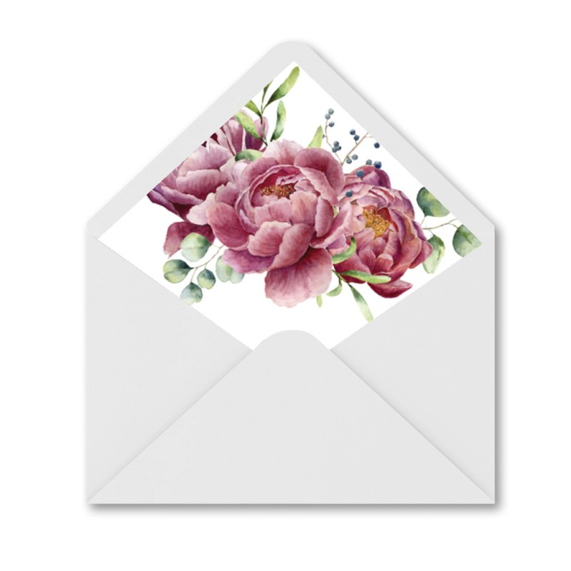 Darling Wedding Envelope Liners
